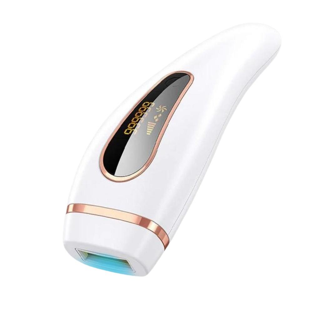 Epilator IPL, 5 niveluri de intensitate, ecran digital, alb ...