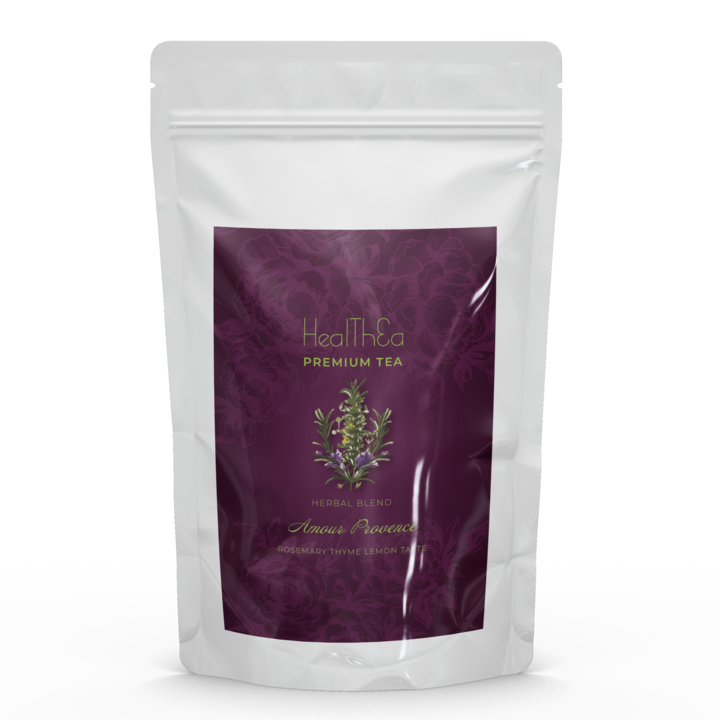 Ceai de plante cu rozmarin, cimbru si lamaie Healthea Amour Provence ...