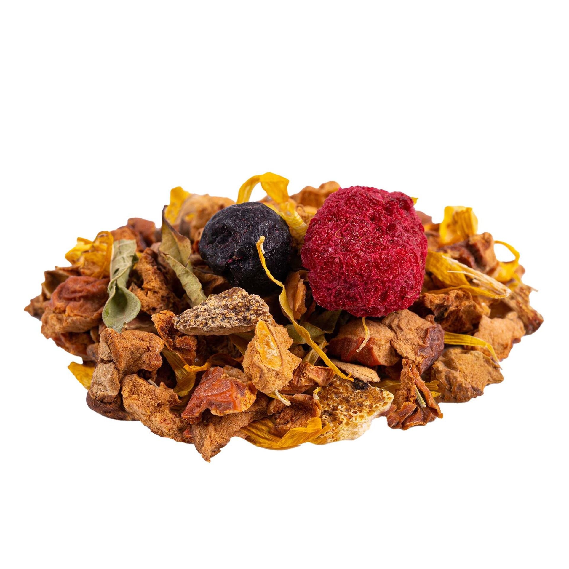 Ceai de plante cu mar, verbina si galbenele Healthea Elf Elixir 100g ...