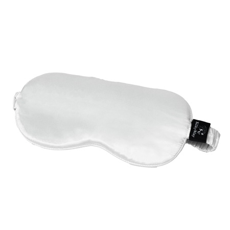 Masca de somn SilkyWay din matase naturala premium 22 momme, White ...