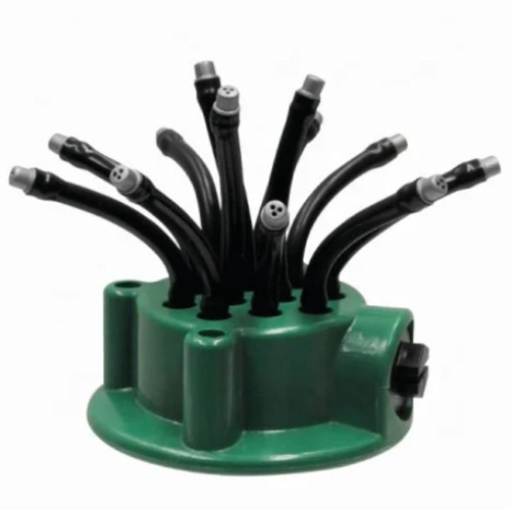 Aspersor sprinkler 360 de grade, Shop Like A Pro®, cu 12 furtunuri ...