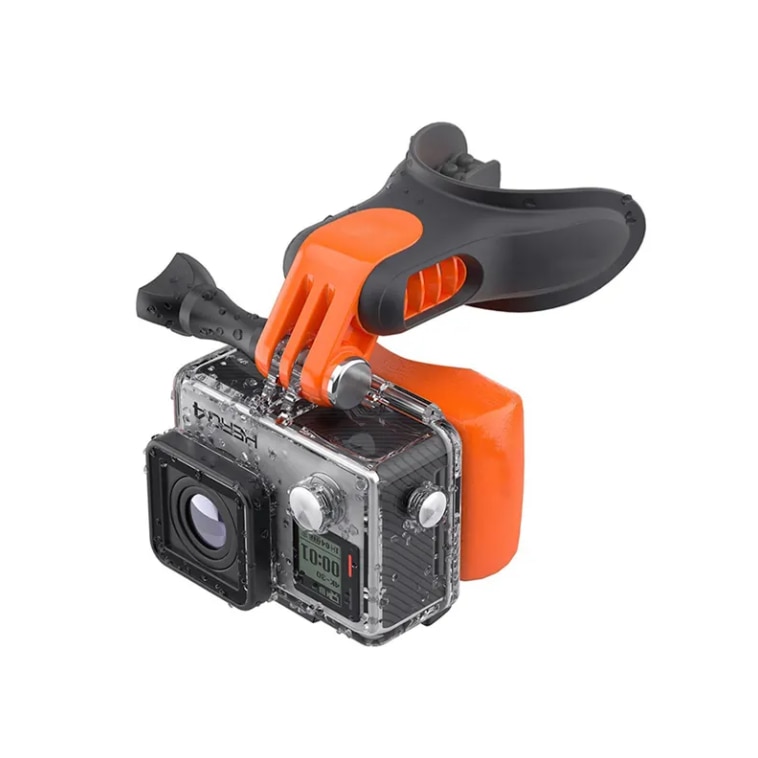 Suport Camera cu Prindere in Gura, Compatibil cu camere de Actiune ...