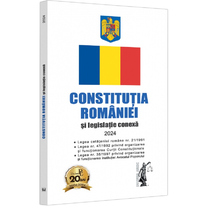 Constitutia Romaniei si legislatie conexa 2024 - - eMAG.ro