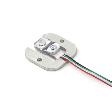 Senzor tensometric de forta 50kg cu orificii de montaj, 34x34x8mm, otel ...