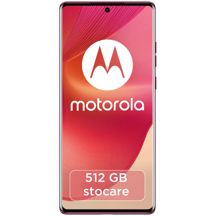 Telefon mobil Motorola Edge 50 fusion, 12GB RAM, 512GB, 5G, Hot Pink ...
