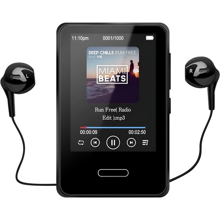 MP3 player BRIUS™, Bluetooth, Ecran LCD tactil color de 2.8 inch, 16GB ...