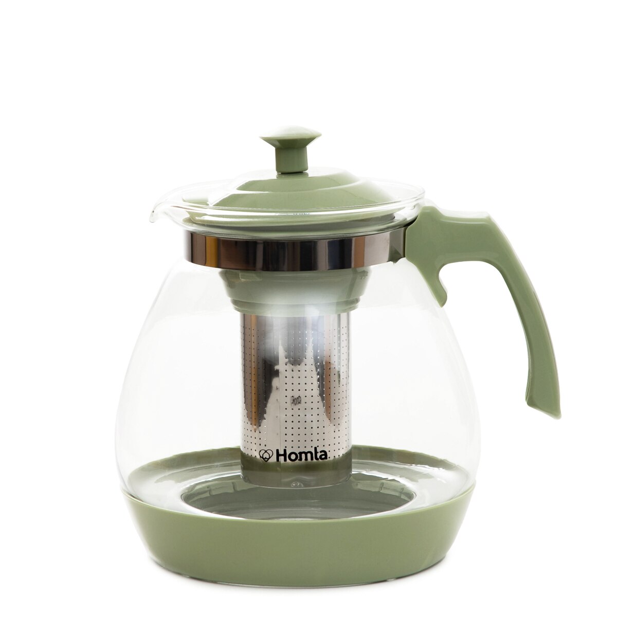 Ceainic cu filtru de cafea si ceai fistic BEKER 2, 3 l HOMLA - eMAG.ro