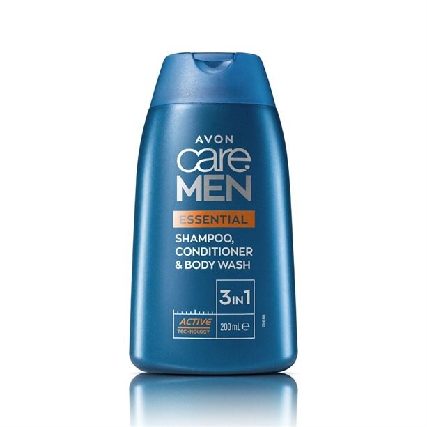 Комплект за подстригване за мъже Avon Care Men (шампоан 3 в 1 200 мл ...