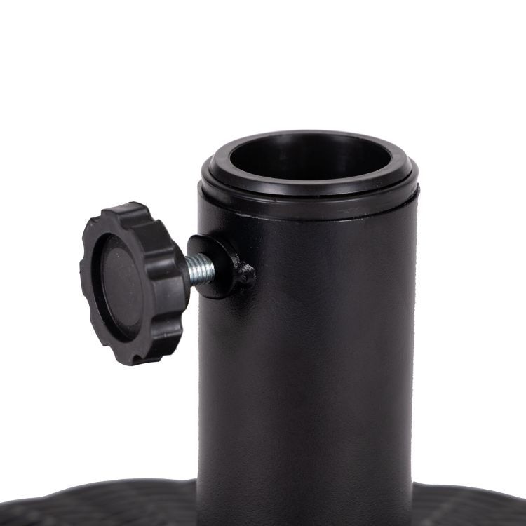 Suport umbrele de gradina/terasa, negru, diametru 45 cm - eMAG.ro