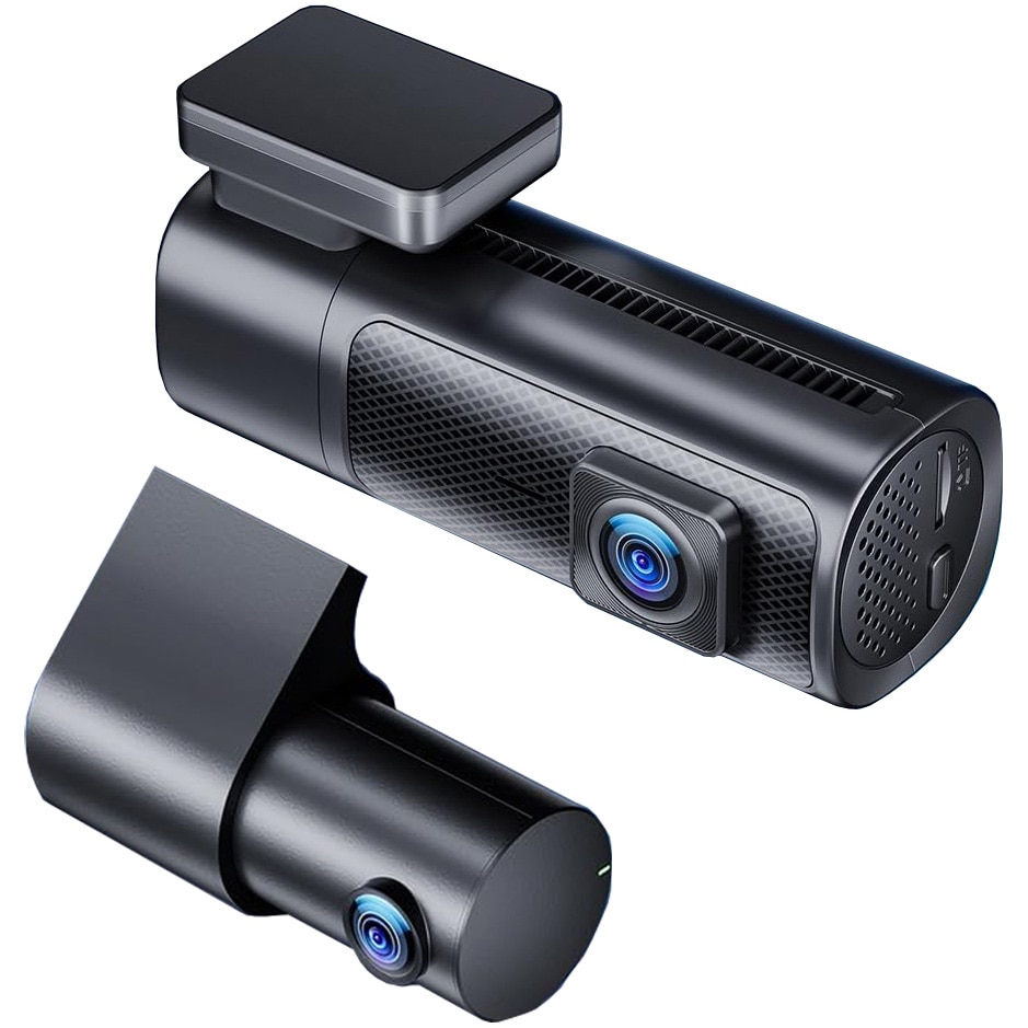 Camera auto de bord duala EUKI D900 5K WiFi, Starlight Night Vision ...