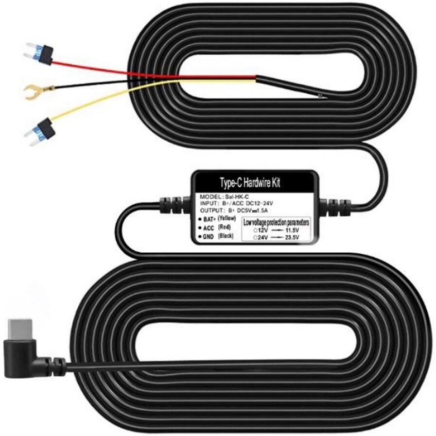 Kit cabluri Hardwire AZDOME HT03 compatibil cu M330/M580-2CH/M580-3CH ...