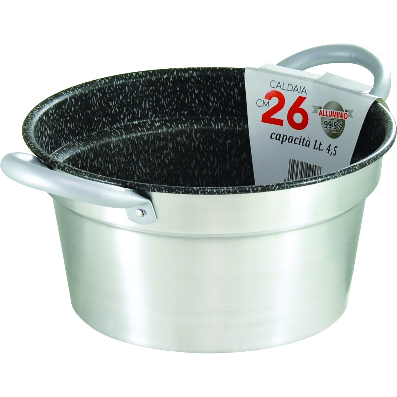 Oala tip caldare pentru fiert bulionul/gem 30 cm din aluminiu 6 l - eMAG.ro