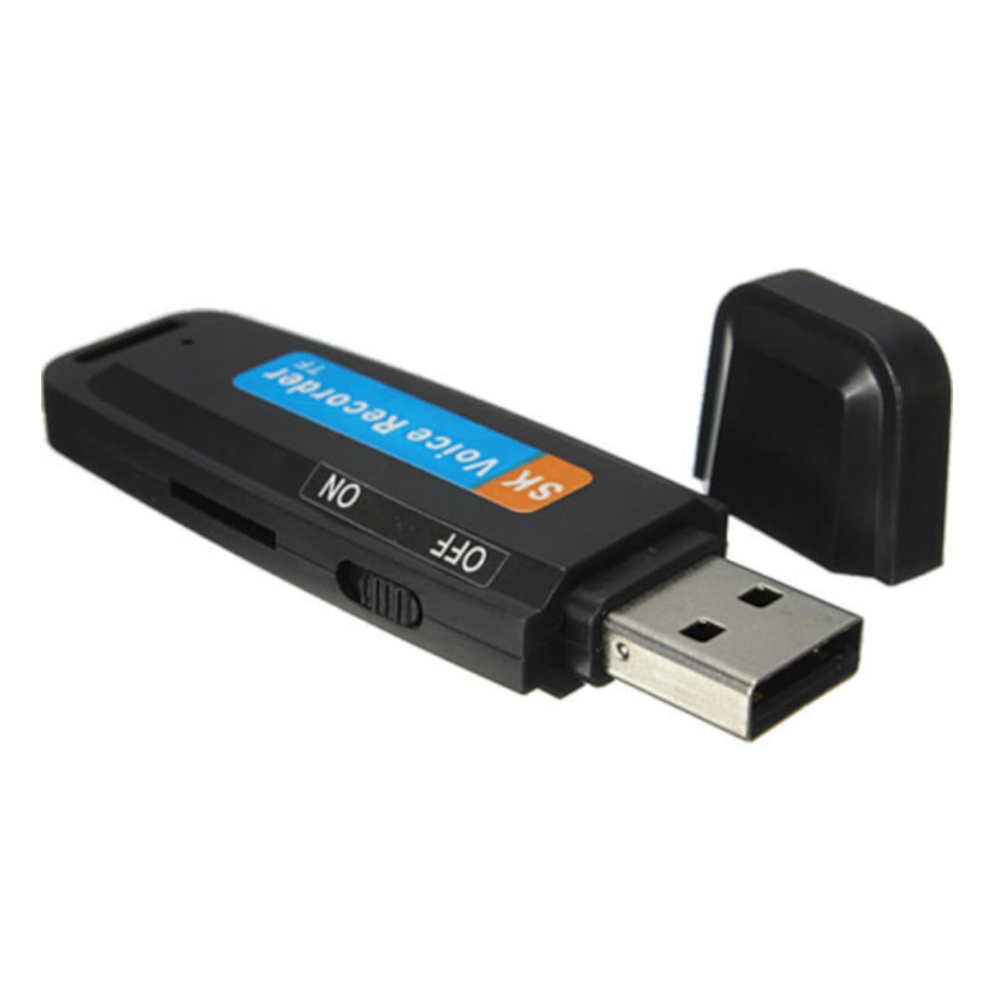 Stick Reportofon ALG™, USB, Inregistrare Audio Spion, Design Realistic ...