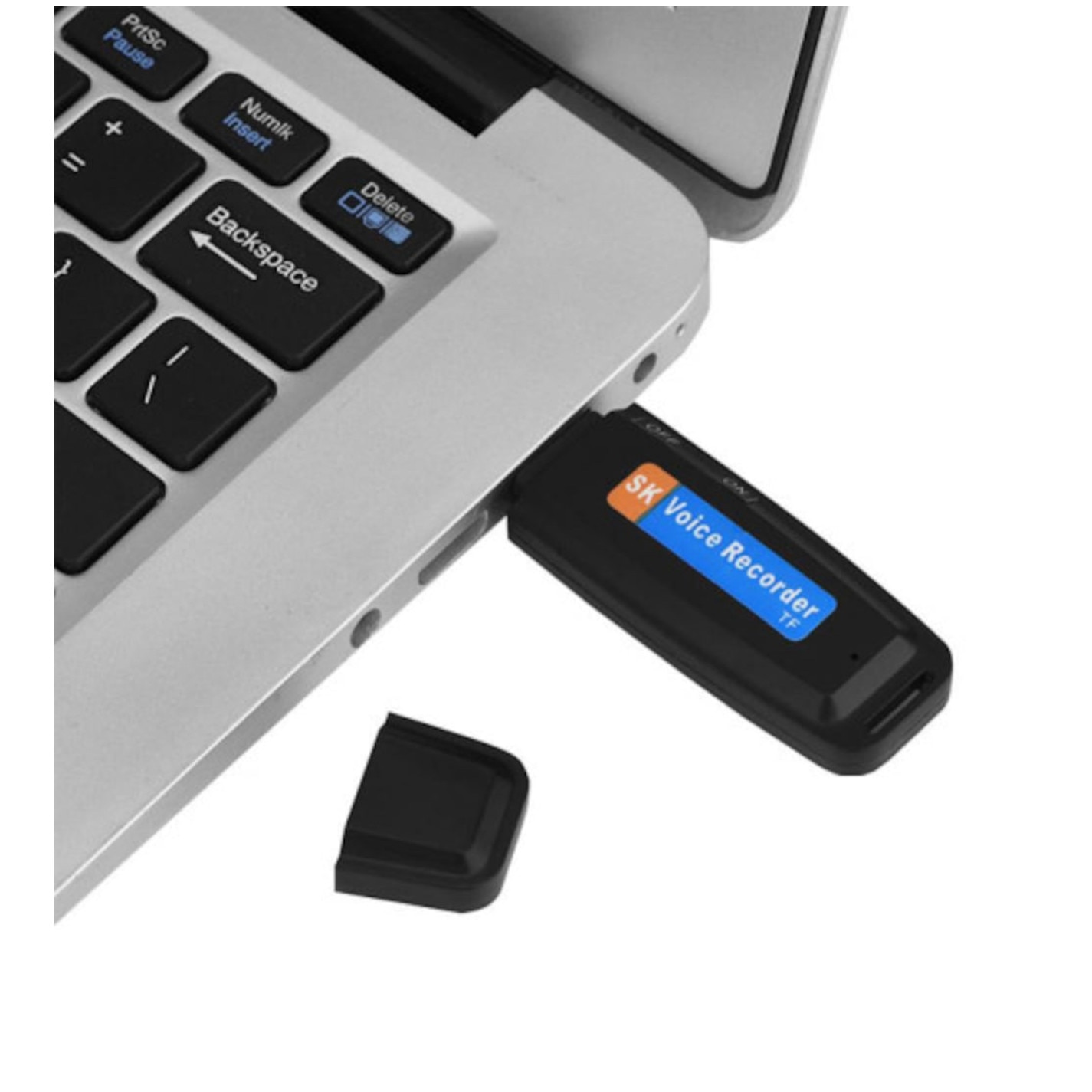 Stick Reportofon ALG™, USB, Inregistrare Audio Spion, Design Realistic tip Breloc, Negru - eMAG.ro