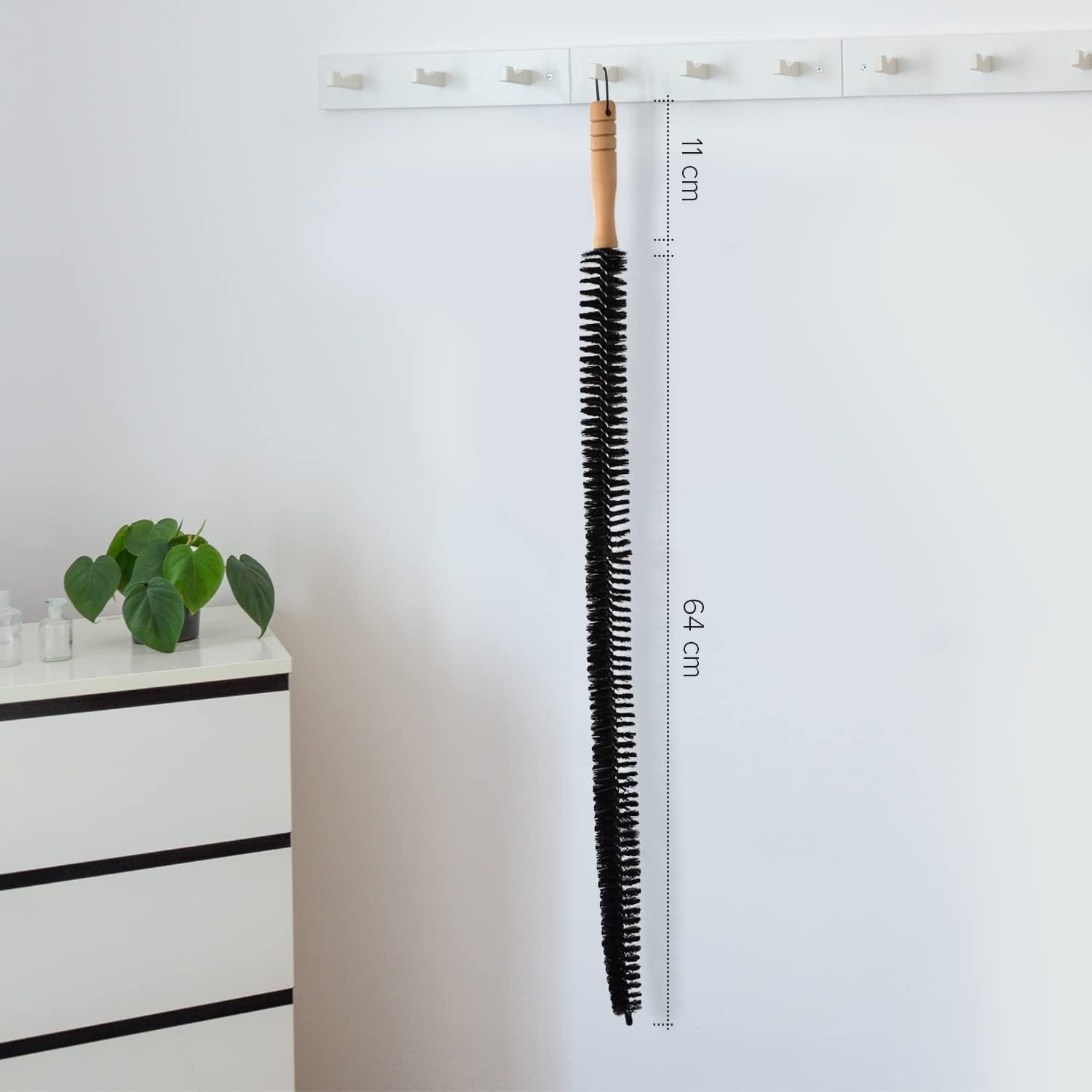 Set 2 bucati Perie de curatare extra-lunga pentru canale, uscatoare si ...