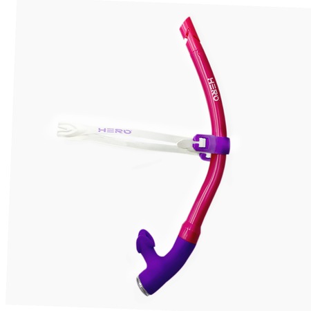 Snorkel pentru Juniori, HERO Roz/Mov - eMAG.ro