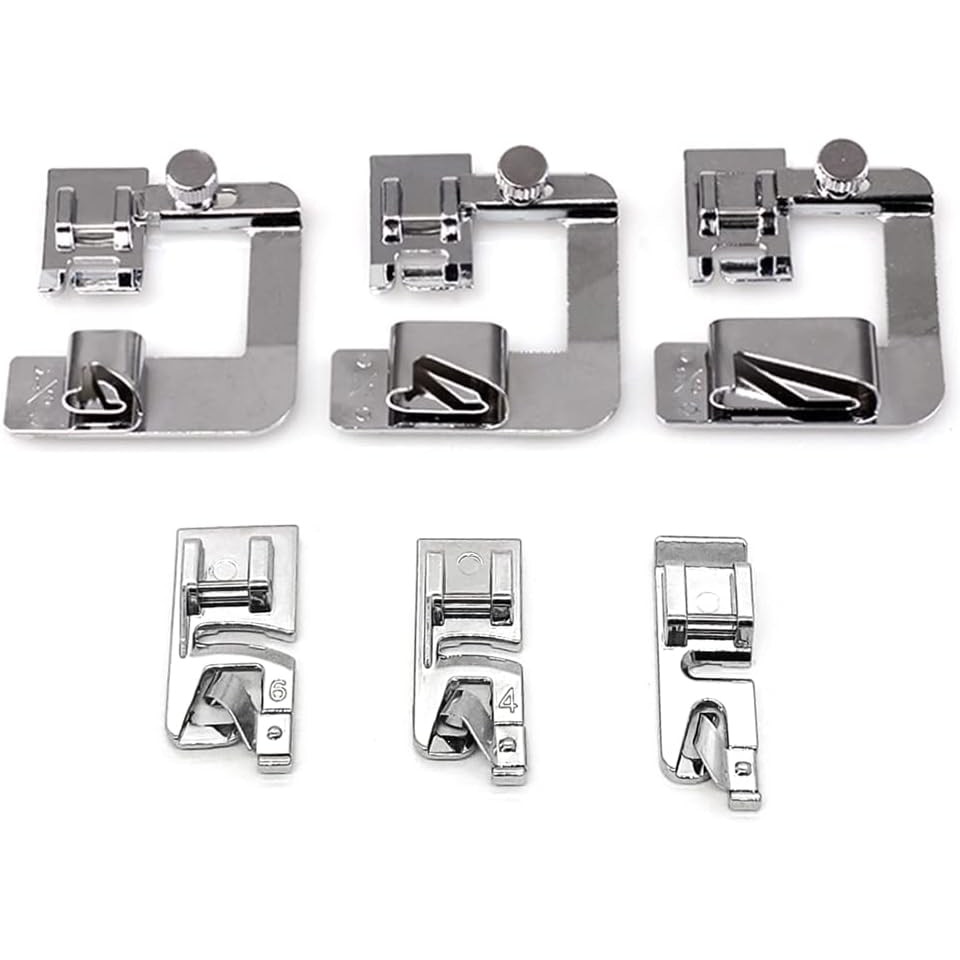 Set 6 picioruse cu tiv, JENUOS®, universal, 6 dimensiuni, Argintiu ...