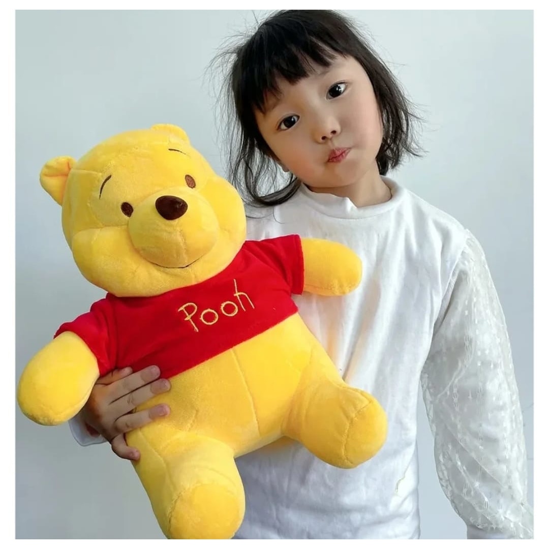 Ursulet de plus, tip Winnie the Pooh, multicolor, 50 cm - eMAG.ro