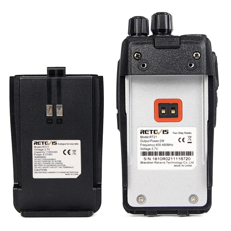 Set Statie radio portabila emisie receptie, Walkie Talkie, pentru ...