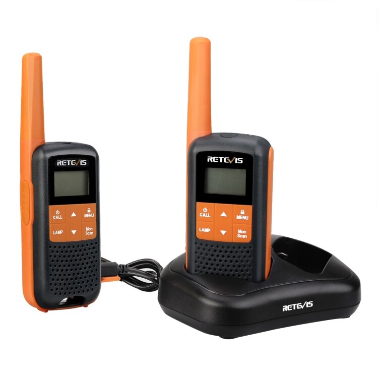 Set Statie radio portabila emisie receptie, Walkie Talkie, hands-free ...