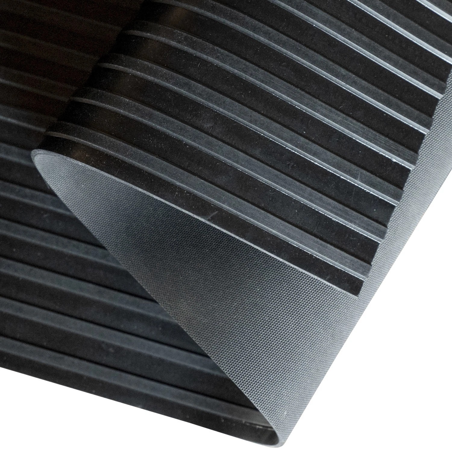 Covor din cauciuc, anti-alunecare, cu striuri late, 1x2 M - eMAG.ro