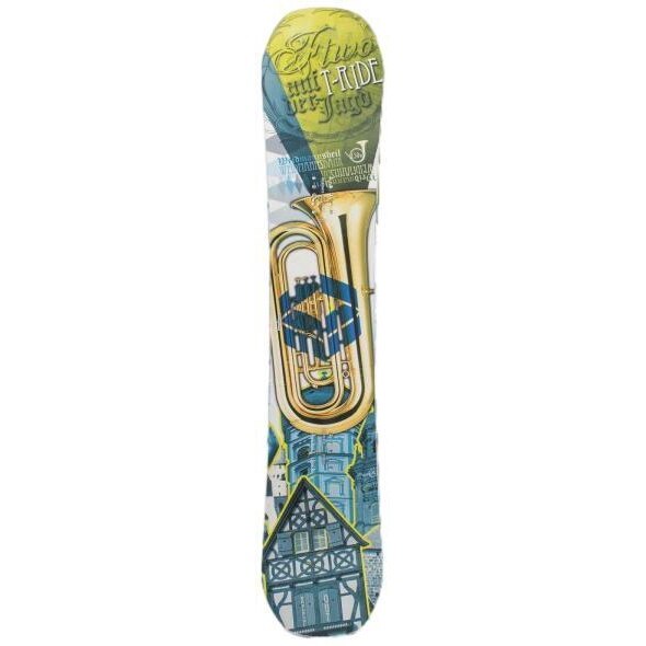 Placa Snowboard, FTWO, T-Ride 905454, galben, 156 cm, wide - eMAG.ro