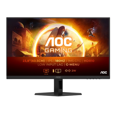 Monitor Gaming AOC LED IPS 23.8", FHD, 180Hz, 1ms GtG, HDMI, DP 1.2, G ...