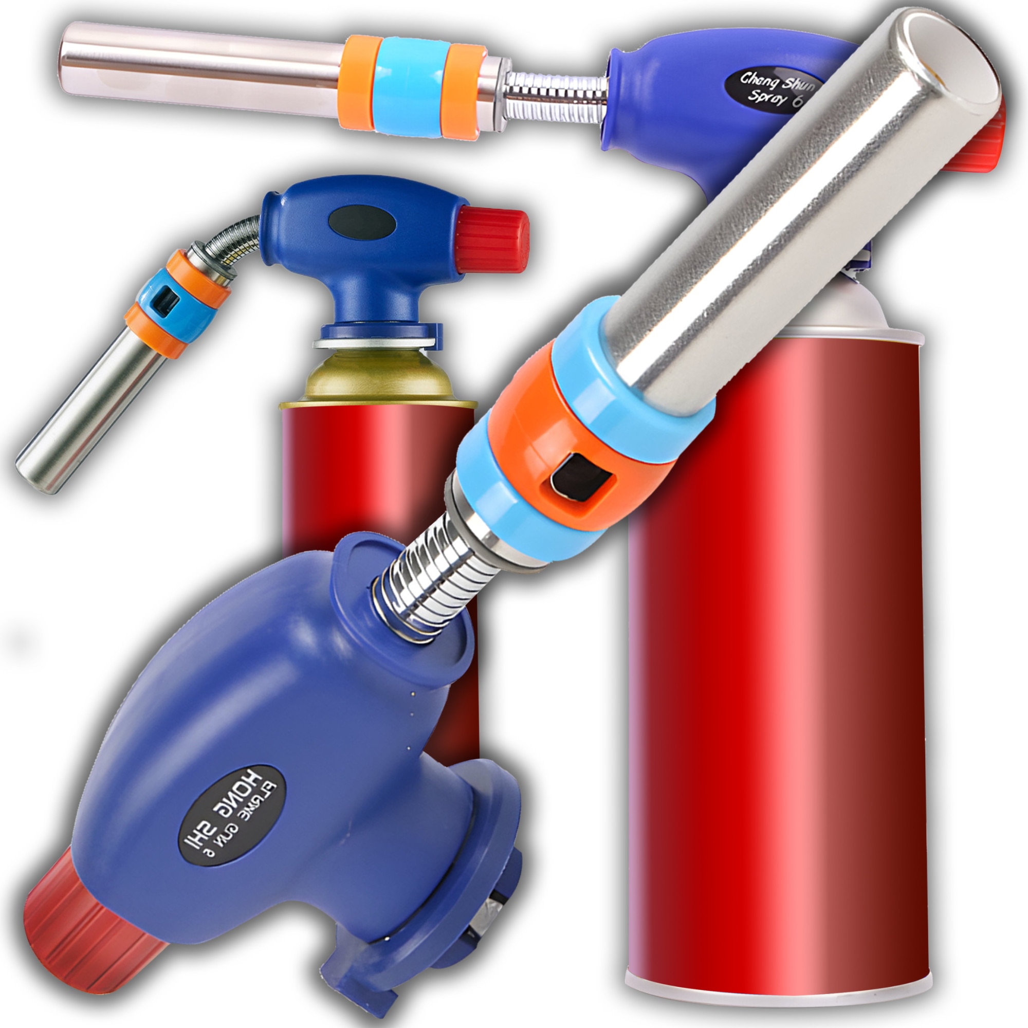 Cap Arzator pe Gaz Retoo pentru Butelie Spray Gaz, cu Aprindere ...