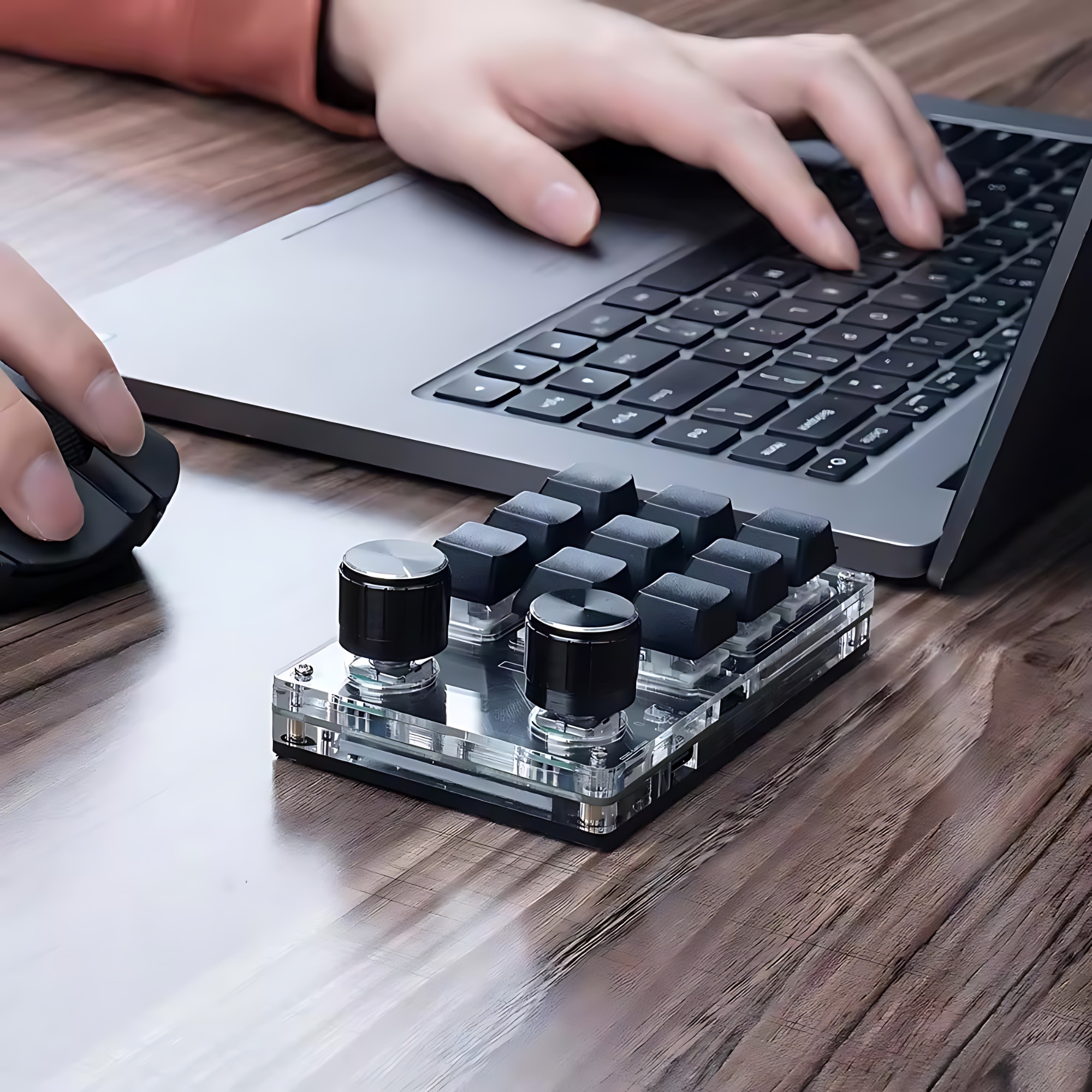 Mini Tastatura Mecanica Er-Tech® - Macro keyboard pentru jocuri ...