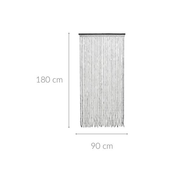 Perdea usa din bambus, 90 x 180 cm - eMAG.ro