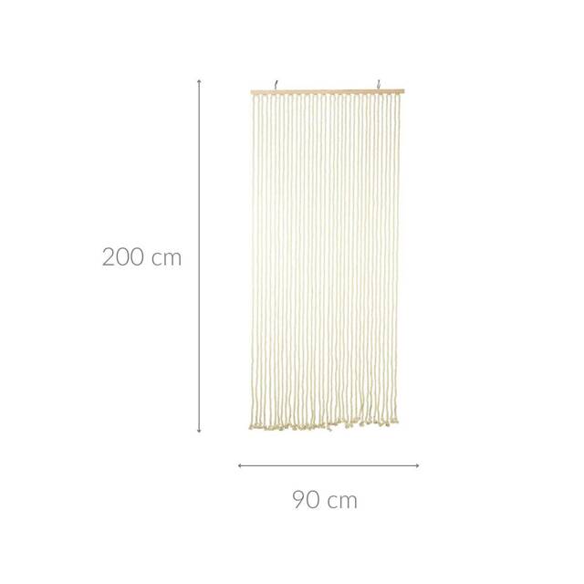 Perdea usa, macrame, 90 x 200 cm - eMAG.ro