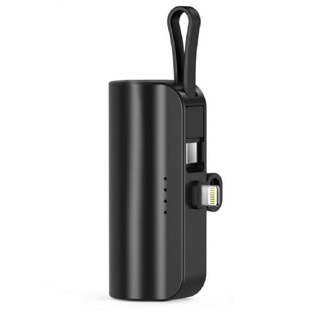 Acumulator extern, Mini-portabil, Compact, 5000 mAh, Conectivitate de ...