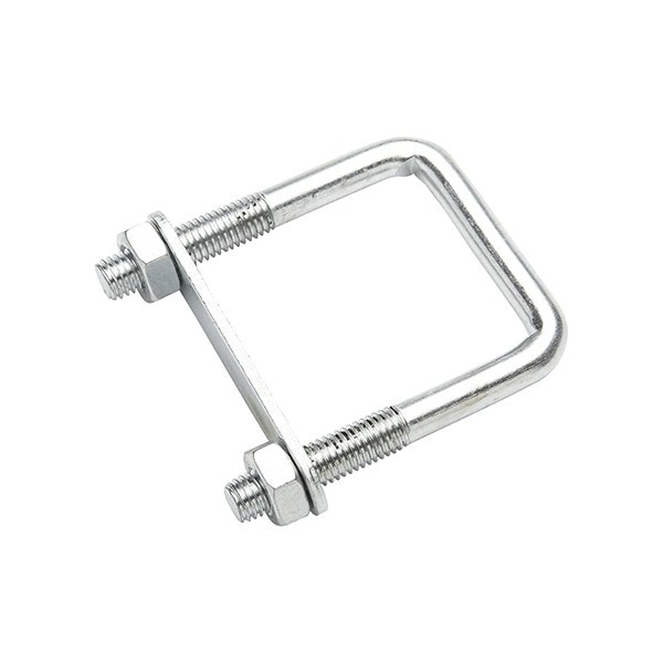 Set 25 bride prindere plasa bordurata, zincate cu placuta si piulite ...