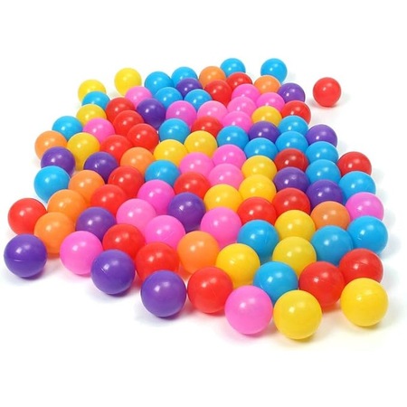 Set de 50 de bile de plastic - Divebbals - eMAG.ro