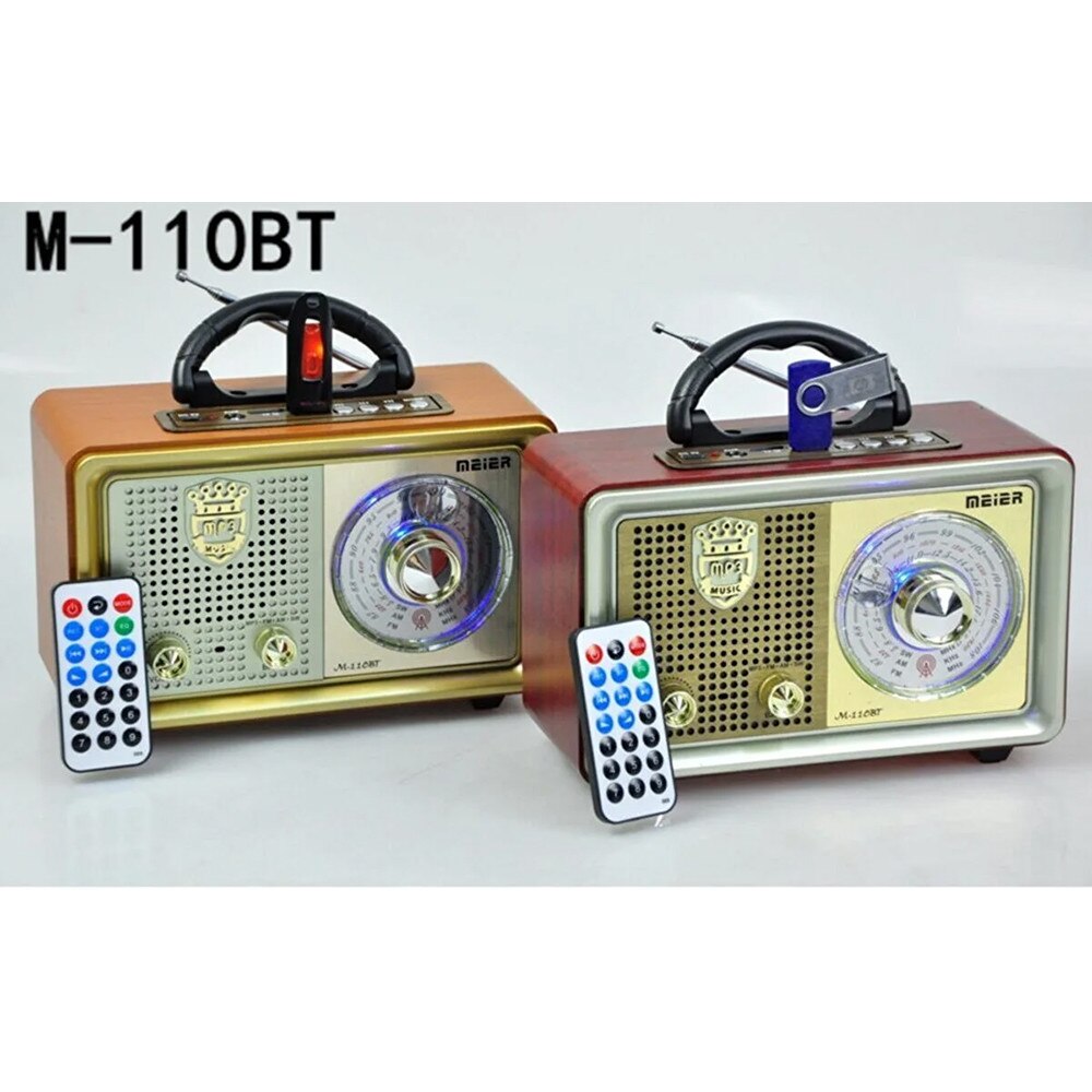Radio portabil, MEIER, Reincarcabil, Telecomanda, Maro - eMAG.ro