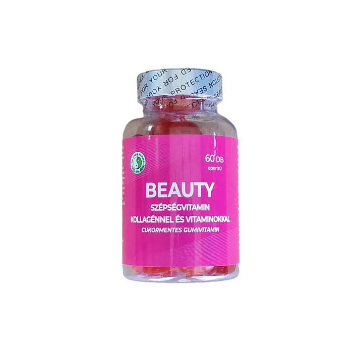 Jeleuri gumate BEAUTY-vitamina de frumusete cu Collagen si vitamine ...