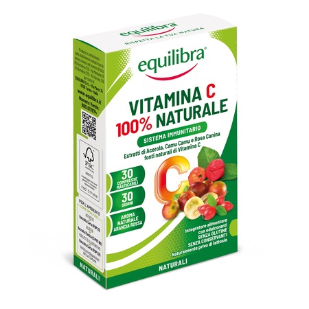 Vitamina C Naturala, Equilibra, 30 comprimate - eMAG.ro