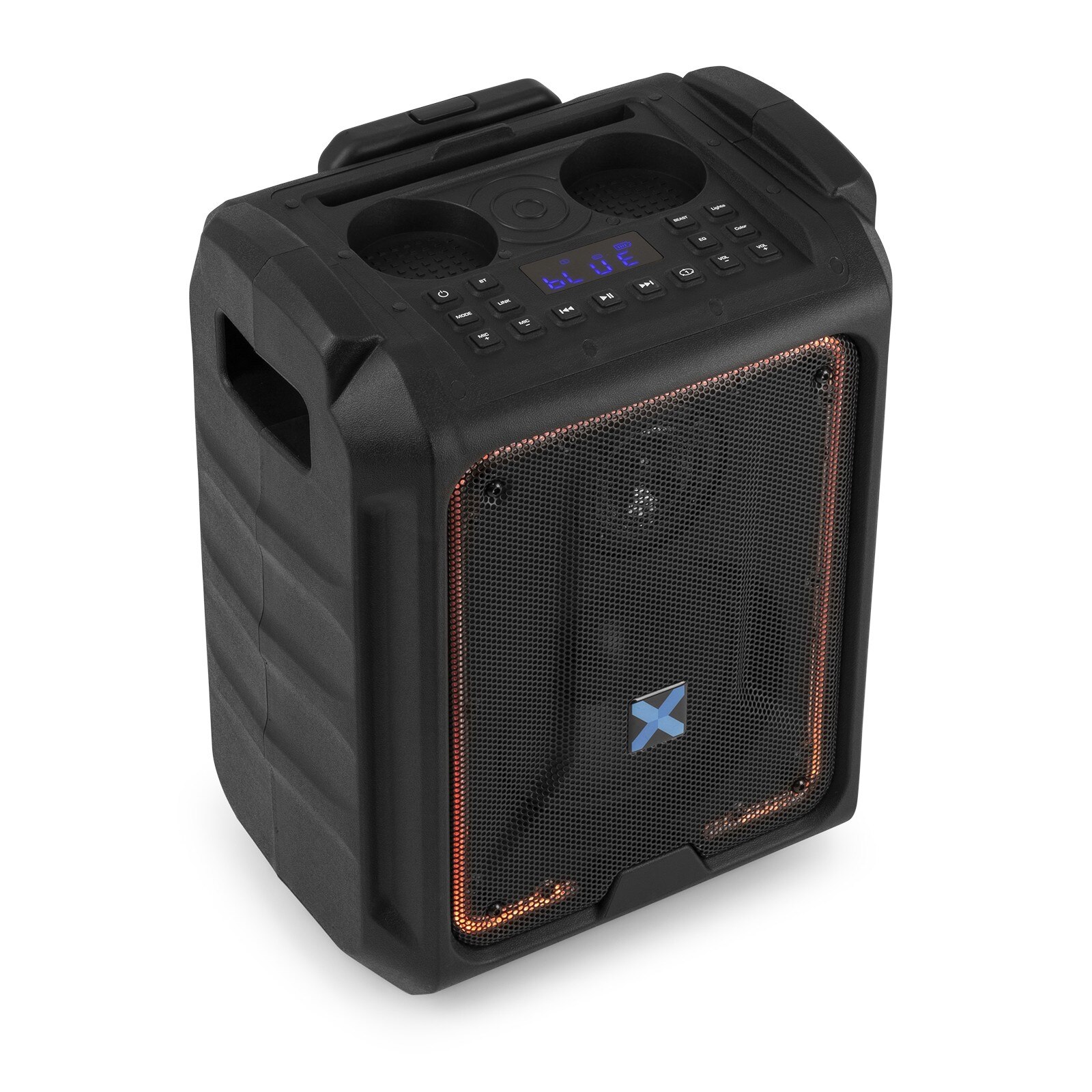 Boxa portabila rezistenta la apa, 8", 200W, Bluetooth/USB/FM, Vonyx ...