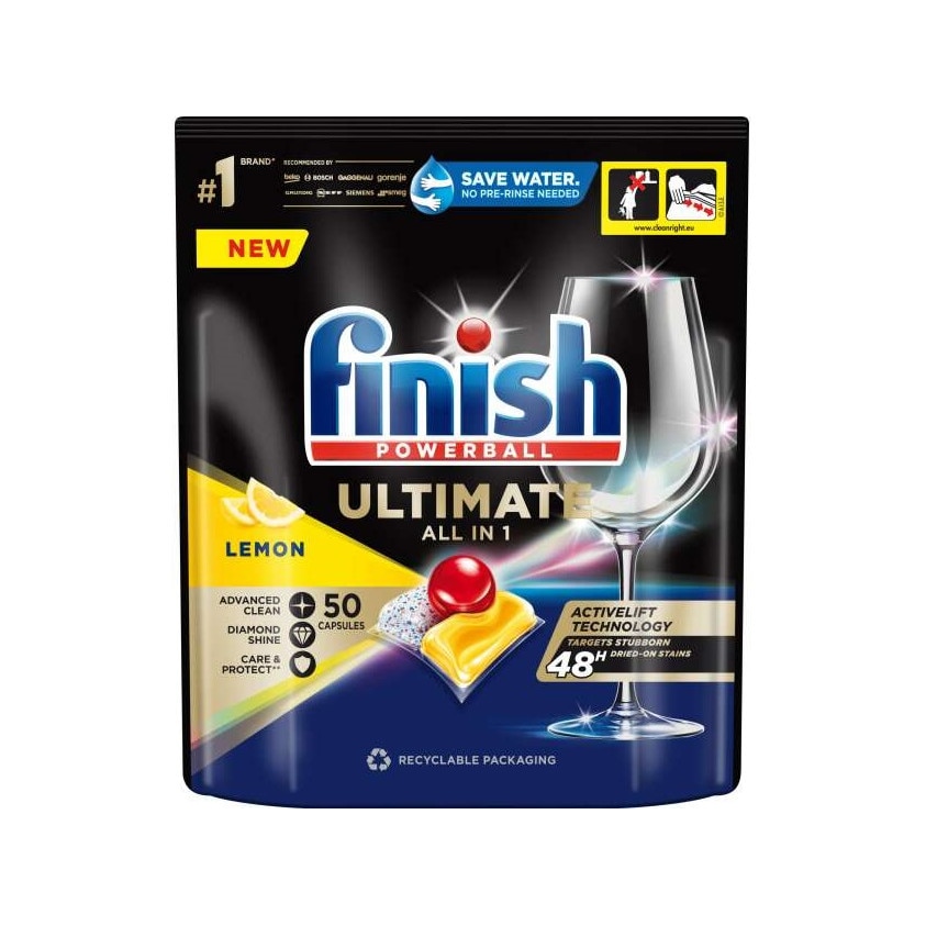 Pachet Finish Finish Ultimate All in 1, pachet de pornire, 50 de ...
