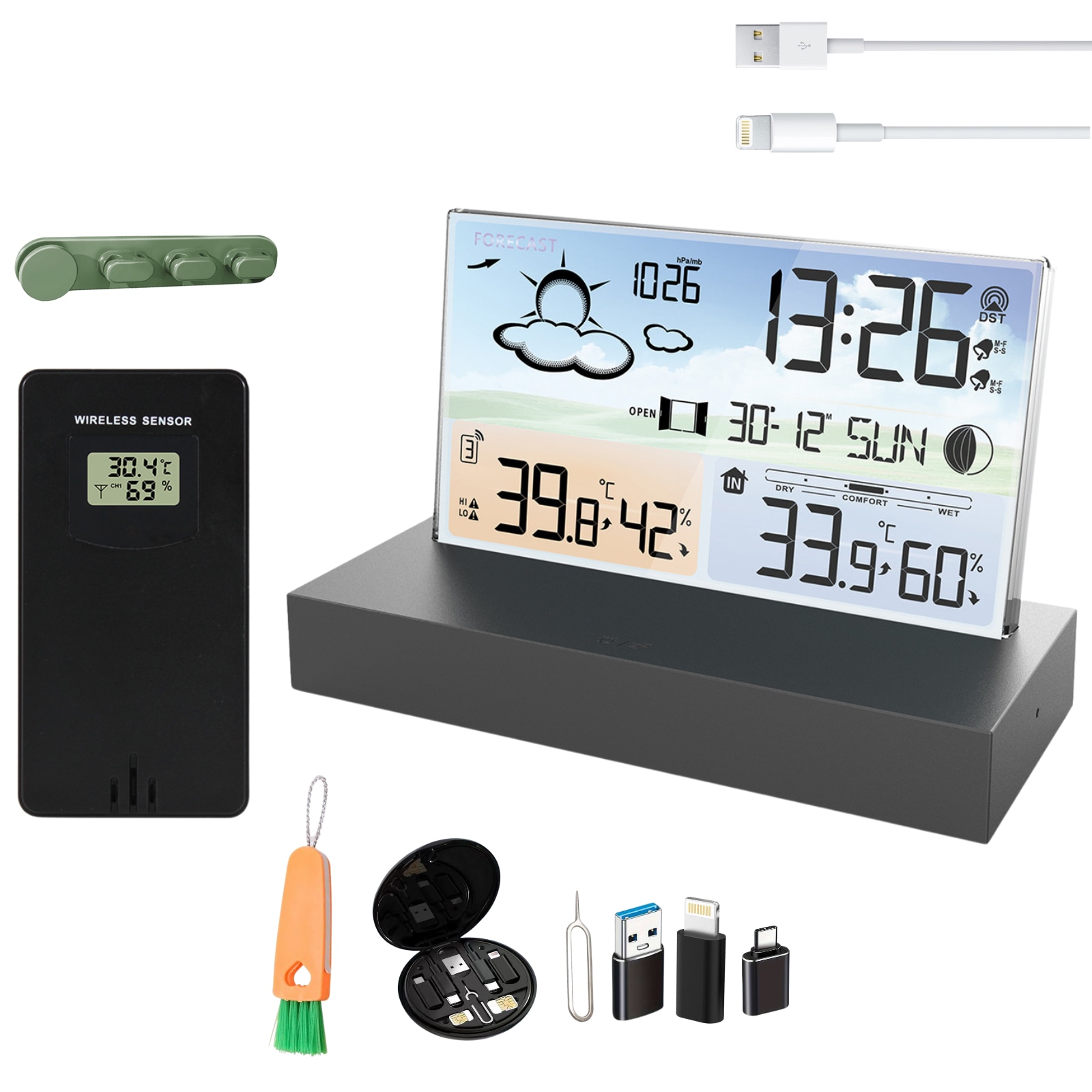 Statie Meteo Multifunctionala Infiniteea™, Wireless, Masoara ...