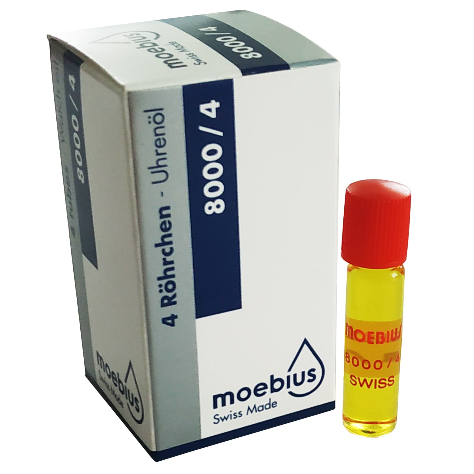 Ulei ceasornicar Moebius 8000, natural, -15°C/+80°C, 1ml - eMAG.ro