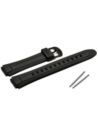 Curea de ceas Casio, Plastic, 18 mm, Negru - eMAG.ro