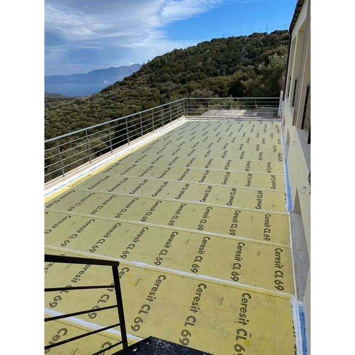 Membrana de impermeabilizare si decuplare Ceresit CL69 30m - eMAG.ro