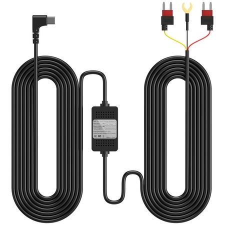 Kit alimentare continua camera auto 12V - USB-C 5V/3A, PS Products, cablu 3.5m, protectie ...