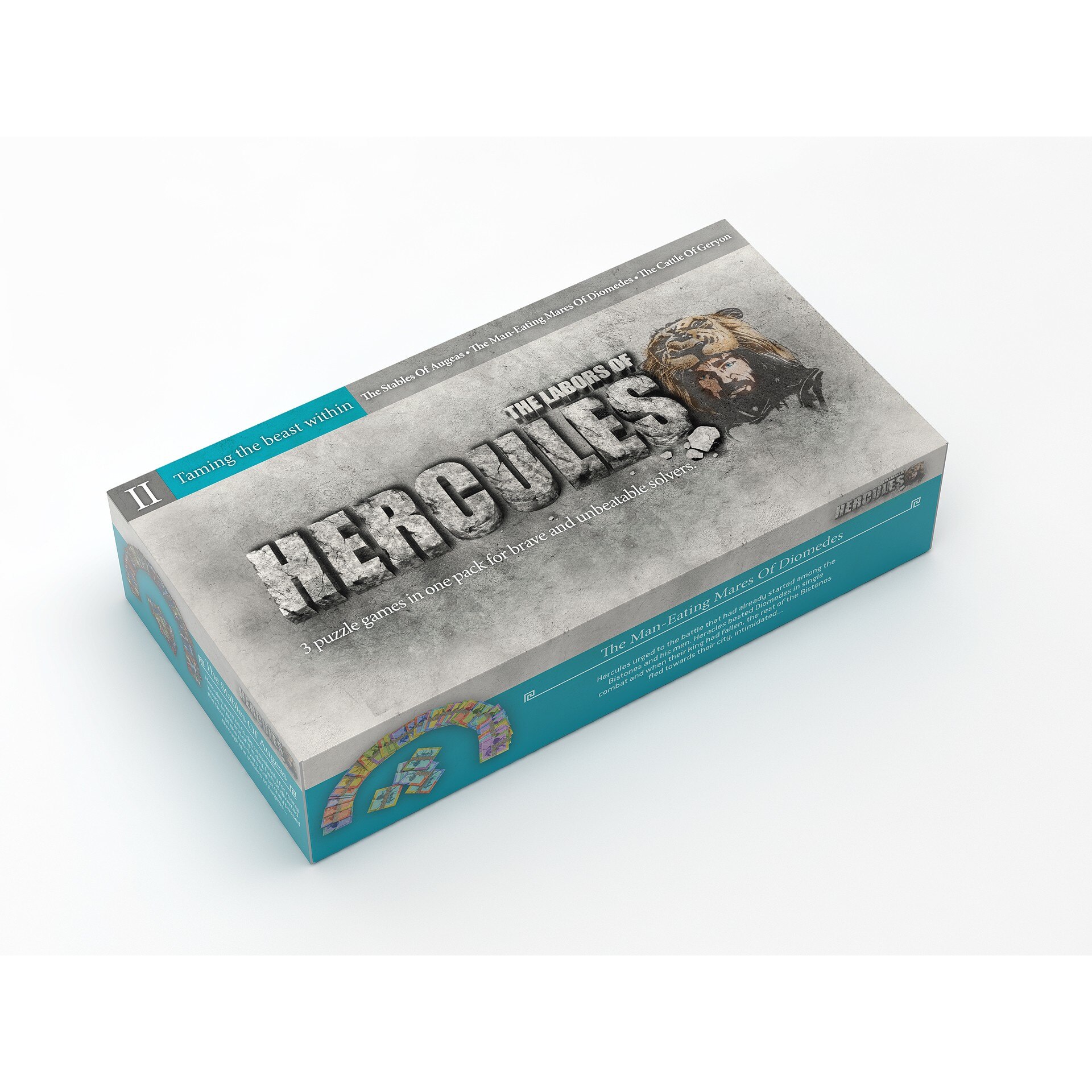 Joc de societate V-Games, Muncile lui Hercule-Trilogia II, puzzle, 6x6 ...