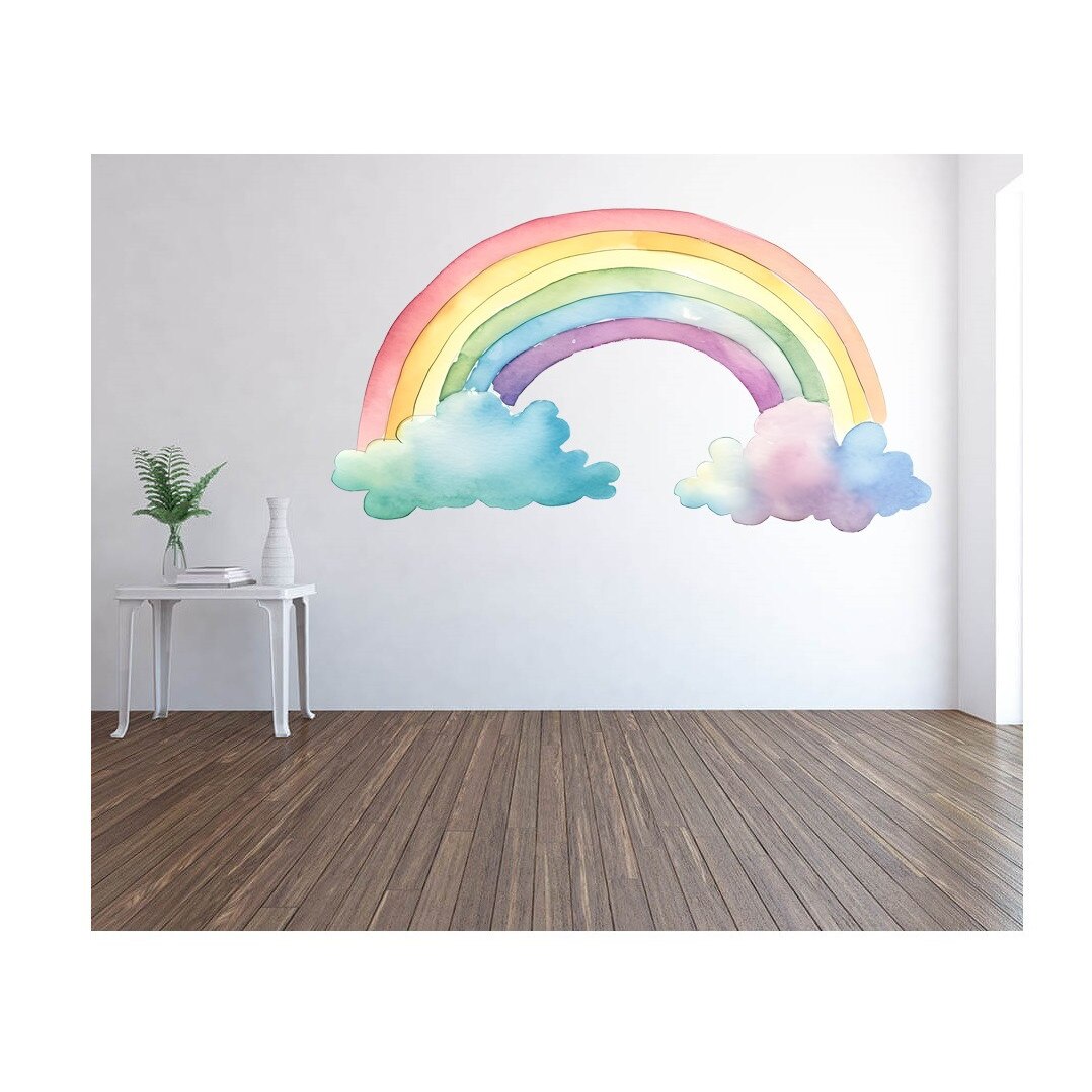 Sticker decorativ, Curcubeu, Multicolor, 12563ST-1 - eMAG.ro