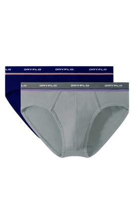 Chiloti pentru Barbati, DRYFLO, H123, Set 2 perechi, Gri albastrui, 2XL ...