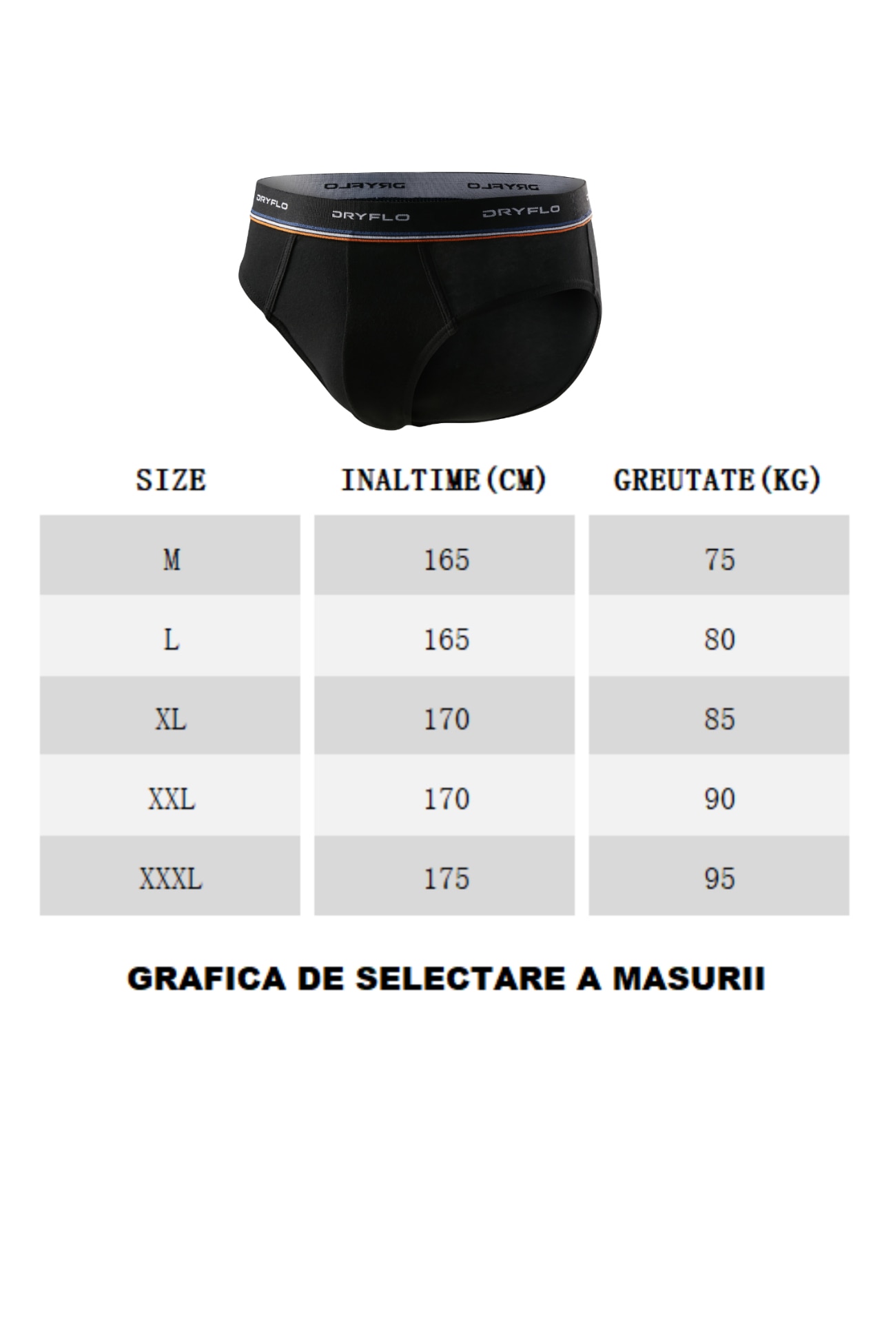 Chiloti pentru Barbati, DRYFLO, H123, Set 2 perechi, Multicolor, L ...