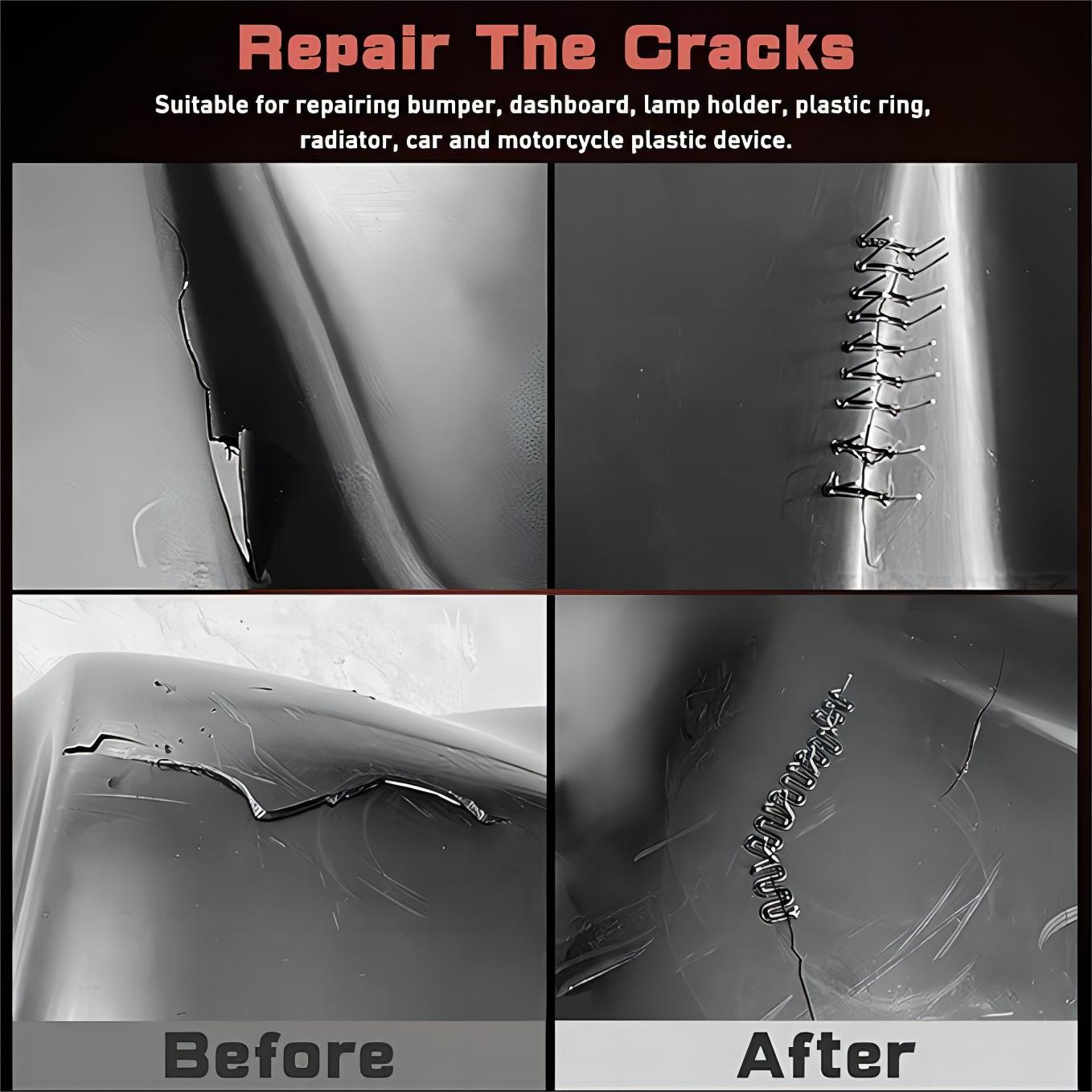 Aparat profesional pentru lipit/sudat plastic, kit pentru repararea ...