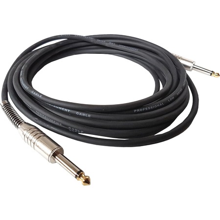 Cablu instrument chitara, JENUOS®, 3 metri, Nylon, Negru - eMAG.ro